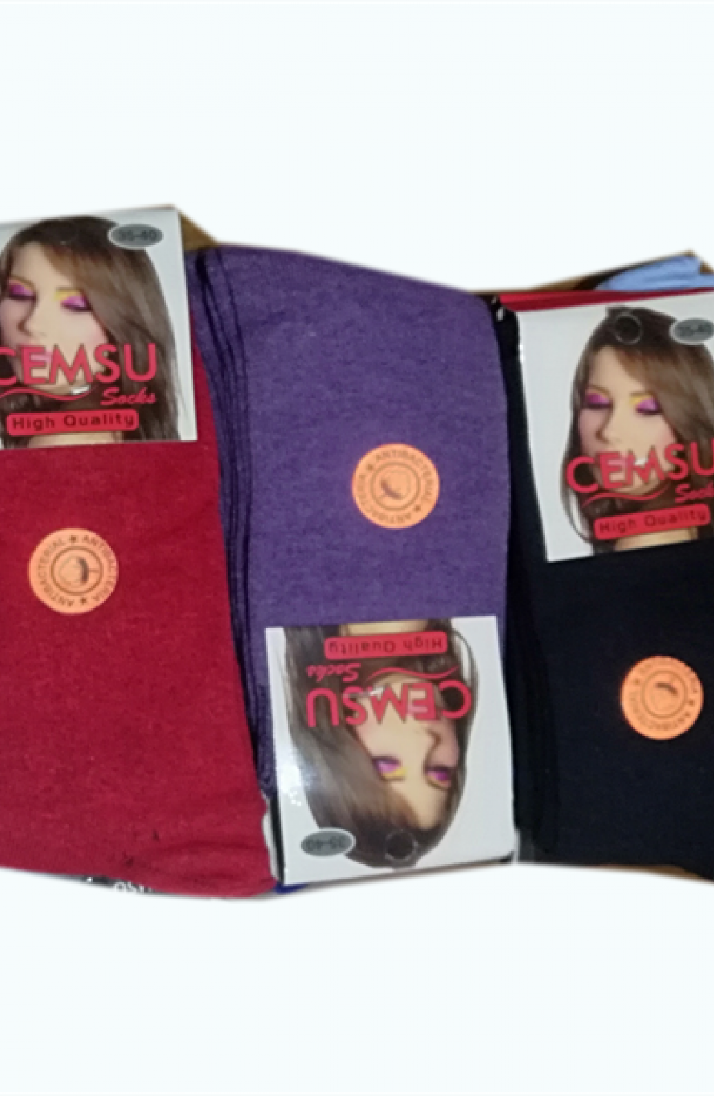 Kadın Çorap 12 Adet - Kiv-1084